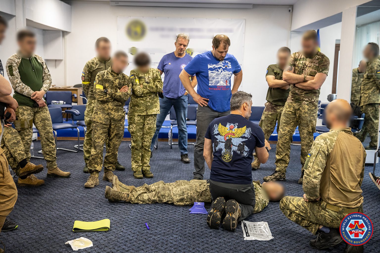 Update: training & urgent medical supplies delivered directly into Ukraine